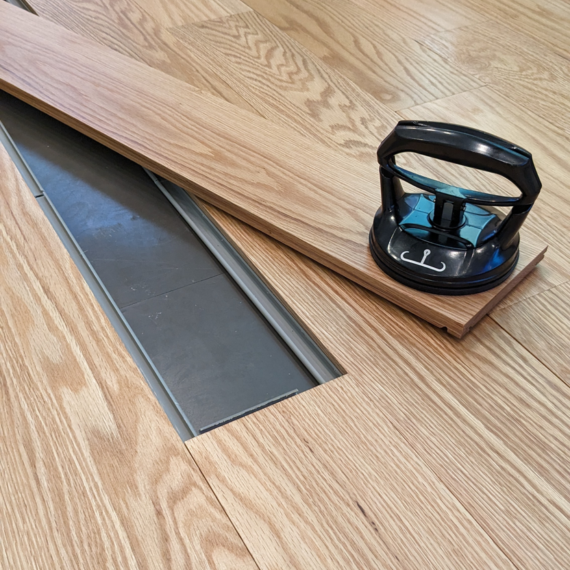 Real Solid Wood Floors that Float | Premium, Refinishable, Built to ...